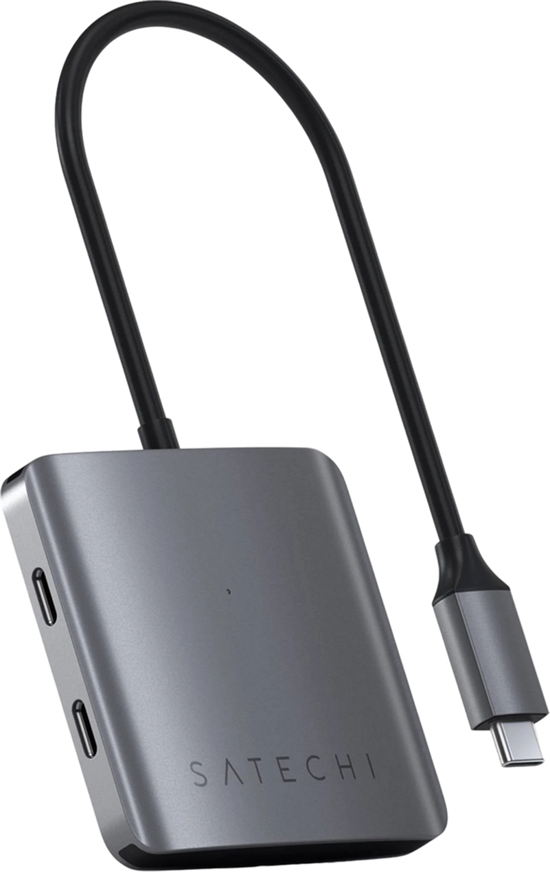 Купить Satechi Type-C 4-Port Space Gray (ST-UC4PHM) | Smobile